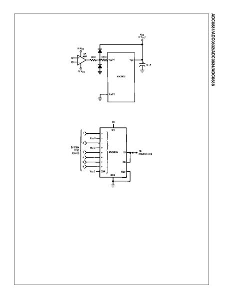 Adc0832 Datasheet2635 Pages Ti1 Adc0831adc0832adc0834adc0838 8