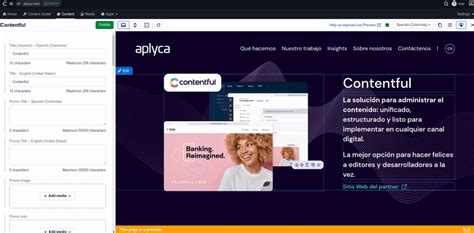 Contentfuls Live Preview Aplyca