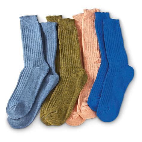 10 Prs New Italian Military Surplus Wool Blend Boot Socks 619126