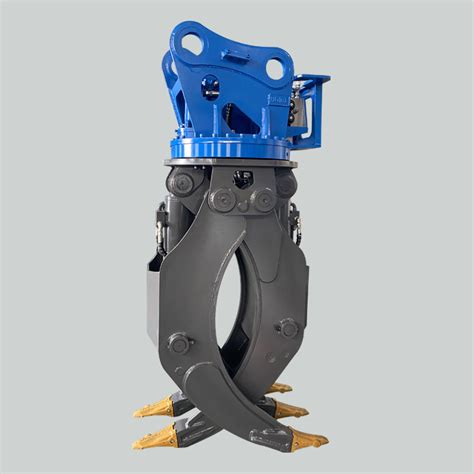 Hydraulic Five Finger Sorting Rotating Grab Excavator Grapple Rotating