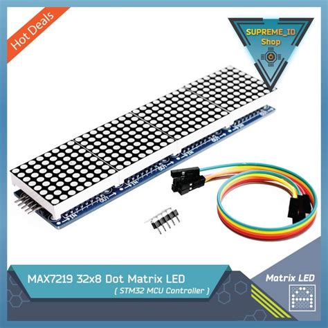 Jual Max7219 32x8 Dot Matrix Led Stm32 Mcu Controller For Arduino