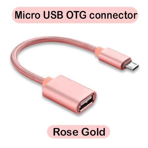 Android Micro Usb Otg On The Go Connector Cable Lazada Ph