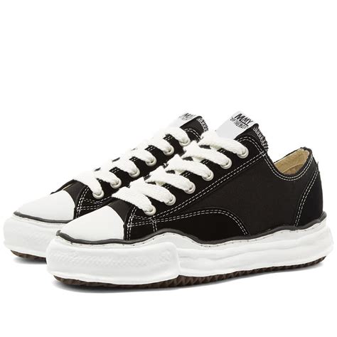 Maison MIHARA YASUHIRO Original Suede Lowcut Sneaker Black | END.