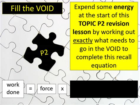 Cie Igcse Combined Science P2 Revision Work Energy And Power Teaching Resources