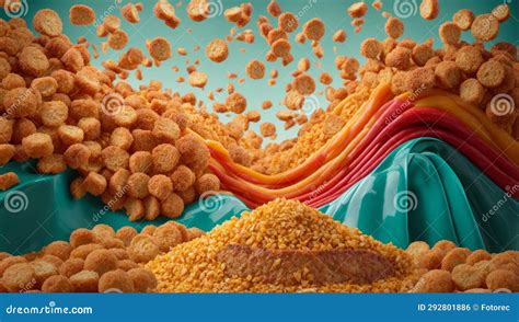 Illustration About The Increase In Food Prices Such As Wheat Etc Stock