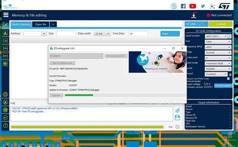 Can Not Connect Stm32wb55cgu6 With St Link Stmicroelectronics Community