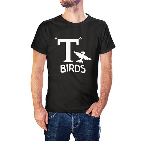 Grease Inspired T Birds T Shirt Postees