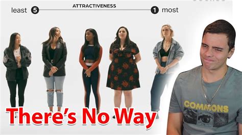 Ranking Women By Attractiveness Reaction Youtube