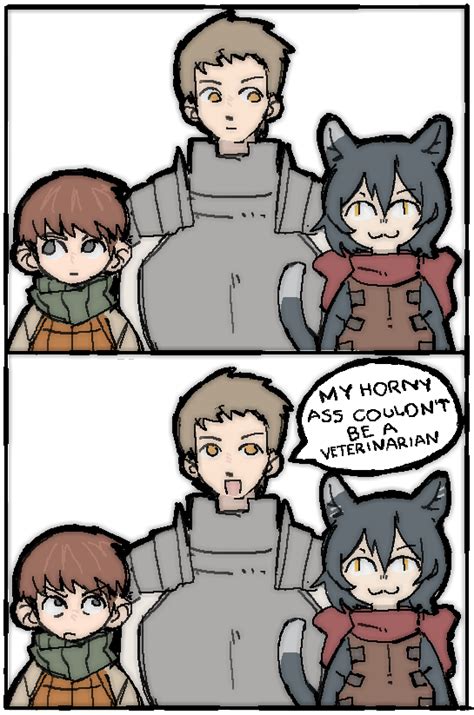 Laios Touden Chilchuck Tims And Izutsumi Dungeon Meshi Drawn By