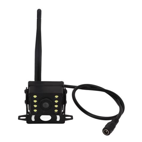 Dilwe Caméra de recul étanche Caméra de recul sans fil WIFI 12V à 24V caméras de recul de Vision