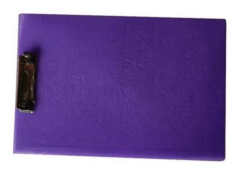 Purple Plain Pp Clipboard For Exam Pad At Rs 45piece In New Delhi
