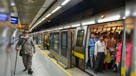 Man Commits Suicide At Delhi Metro Station Services Delayed Briefly On