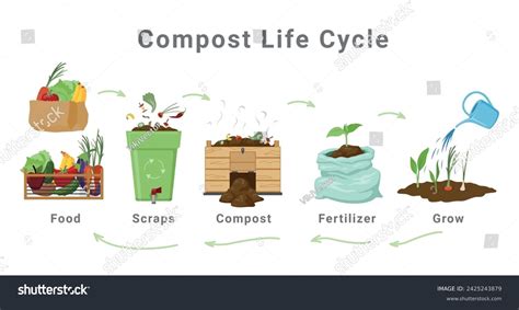 Steps Composting Over 61 Royalty Free Licensable Stock Illustrations
