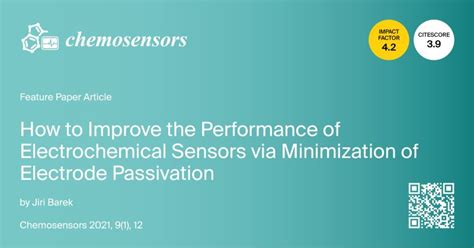 Chemosensors Mdpi On Linkedin Review Recommendation Sensors Electrochemistry Electrode…