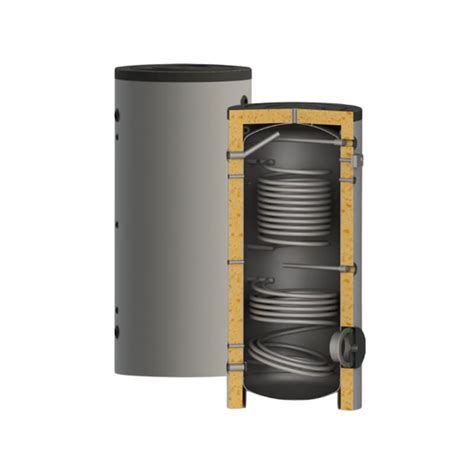 Бойлер за термопомпени системи Sunsystem Swp2n 1000 с две сдвоени