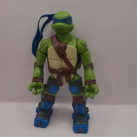 Figuras De Leonardo Tmnt 2007 Playmates 2007 Leonardos Ninja Dojo