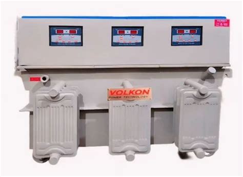 Three Phase 100 Kva Oil Cooled Servo Voltage Stabilizer For Industrial