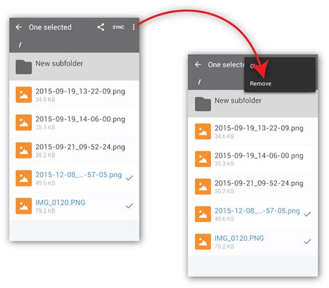 Creating Subfolders On Mobile Platforms Resilio Sync