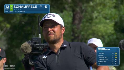 Xander Schauffele Round 2 12th Hole Shot 1 2026 Valspar