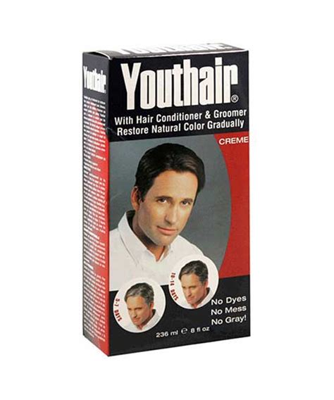 Youthair Hair Color And Conditioner For Men Cream Barber Supplies