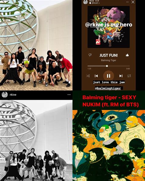 Btsofficial On Twitter Sexy Nukim Feat Rm Of Bts Balming Tiger