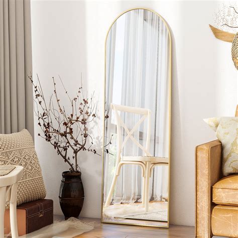 Grahmcy 59x 16 Arched Full Length Mirror Full Body Floor Mirrors