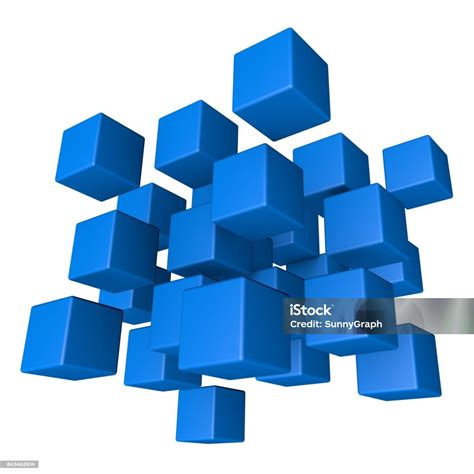 3d 큐브 구성 0명에 대한 스톡 사진 및 기타 이미지 0명 공란 기업 재무와 산업 Istock