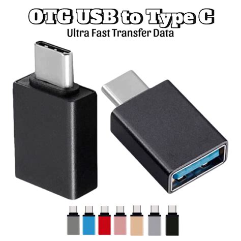 Jual Otg Non Kabel Type C Adapter Otg Usb Ke Type C Tipe C