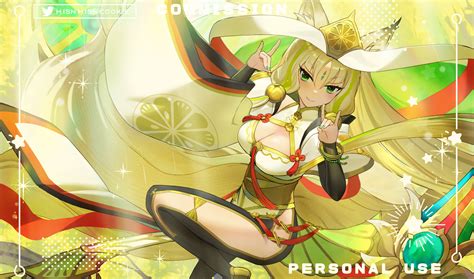 Rule 34 1girls Arahime The Manifested Mikanko Duel Monster Fox Girl Hsin Hu Li The Jewel