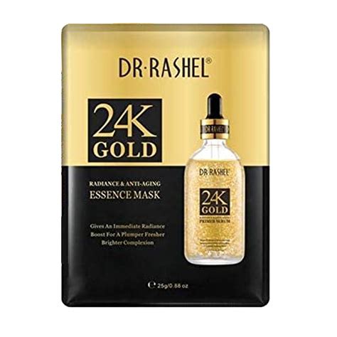 Dr Rashel 24k Gold Radiance And Anti Ageing Essence Mask Sugari