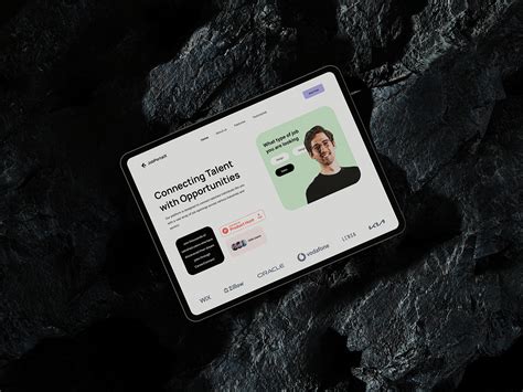 job portal website design on behance