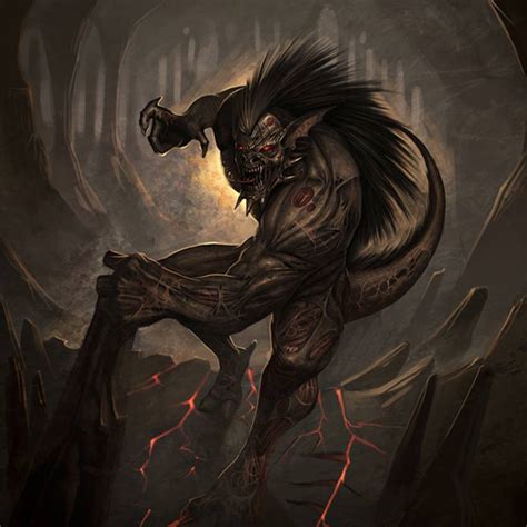 Grendel Quái Vật đầm Lầy Trong Beowulf Hồ Sơ Nhân Vật Quái Vật Châu Âu