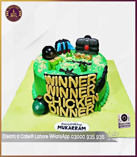Battleground Pubg Cake In Lahore Dream A Cake
