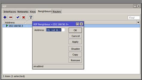 Konfigurasi Rip Di Mikrotik Dengan Mikrotik Rizky Kurnia Open Source