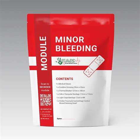 Minor Bleeding Fais First Aid Supplies And Kits Online