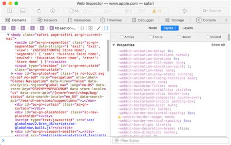 How To View Webpage Source Css And Html In Safari Mac Webnots