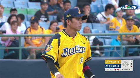 0616 兄弟 Vs 富邦 一局下，王威晨接連沒收兩顆球，富邦三上三下沒能上壘 Youtube