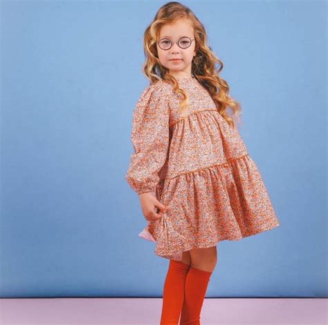 Orange Floral Dress The Madlen Store
