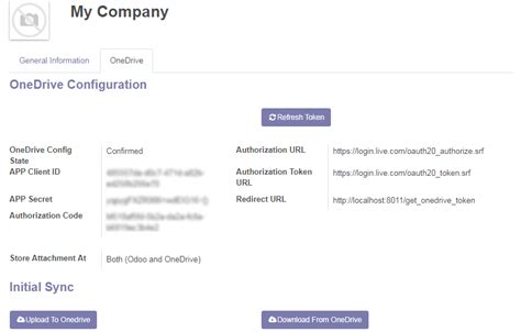 Odoo OneDrive Integration App Pragmatic Techsoft