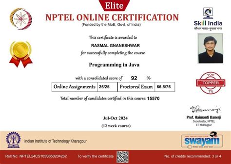 Gnaneshwar R On Linkedin Nptel Codingjourney Cpp Java Dsa