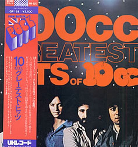 10cc 100cc Greatest Hits Japanese Vinyl Lp —