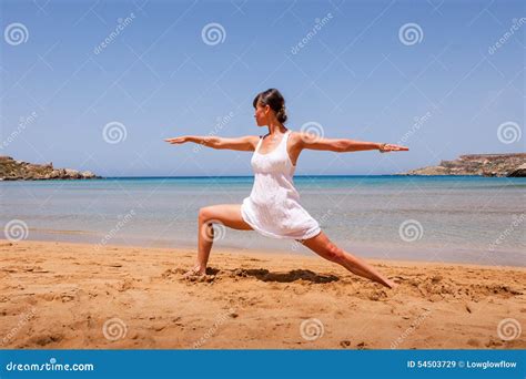 Girl Doing Yoga Stock Image Image Of Healthy Health 54503729