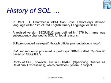 SQL Queries PPT Databases Computer Software And Applications