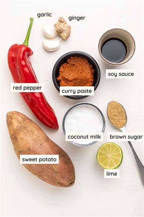 Sweet Potato Thai Curry Vegan On Board