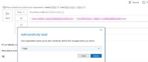 Microsoft Updates Outlook To Use Advanced Settings For Sensitivity Labels Practical