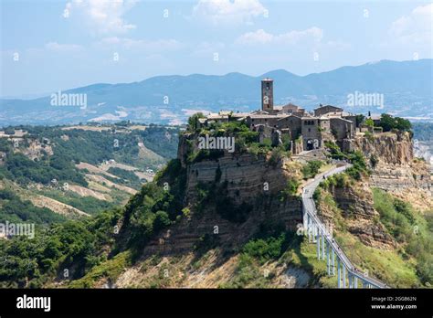 Civita Di Bagnoregio Lazio Italy Stock Photo Alamy