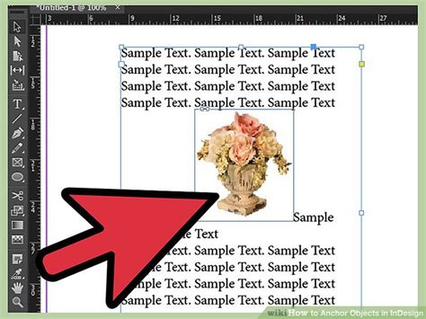 How To Anchor Objects In Indesign Steps With Pictures