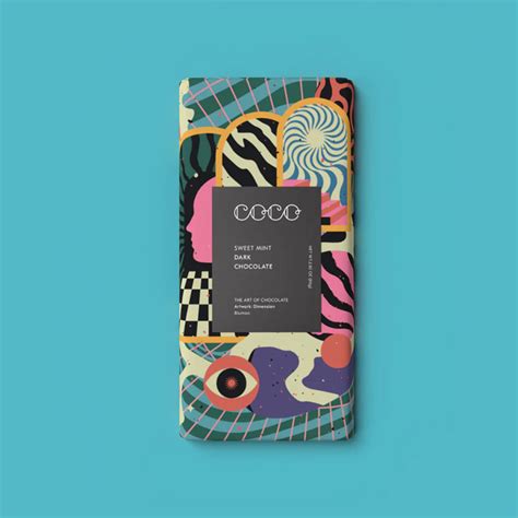 Sweet Mint Artist Collection Dark Chocolate Paper Tiger