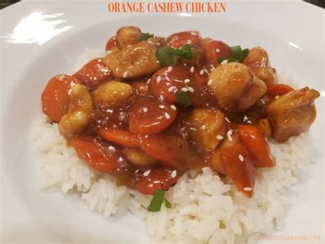 Orange Cashew Chicken Easy The Grateful Girl Cooks
