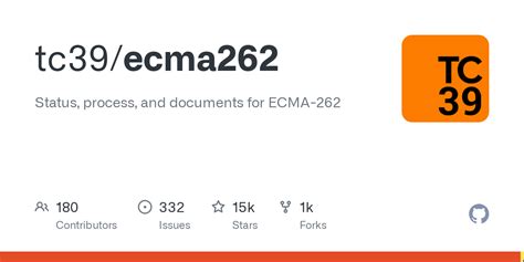 Github Tc Ecma Status Process And Documents For Ecma